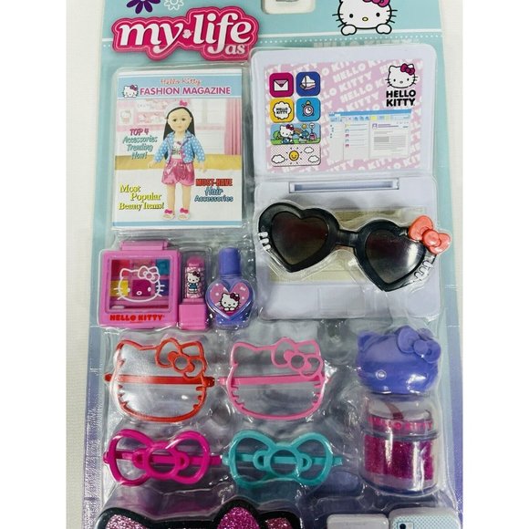 My Life As | Toys | My Life As Hello Kitty Fashionista Playset 5 Pieces ...